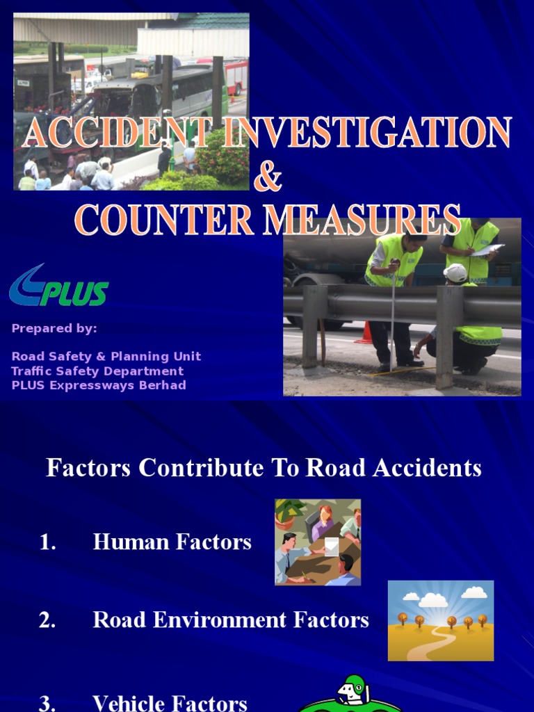Accident Investigation & Counter Measures | PDF | Traffic Collision ...