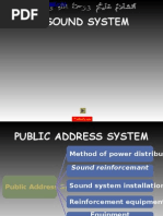 Public Address System Design Guide | PDF | Microphone | Decibel