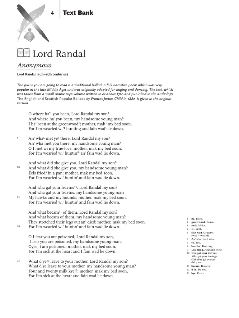 04 TB SP2 Medieval Ballads | Download Free PDF | Ballad | Poetry