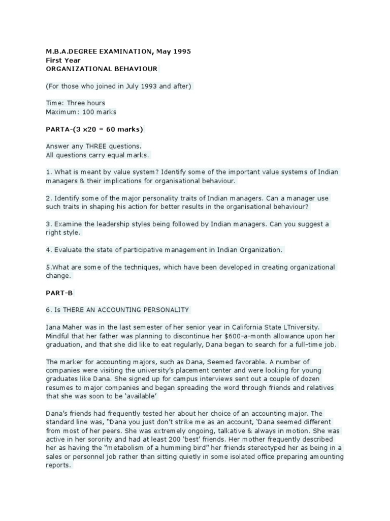 OB | PDF | Motivation | Motivational