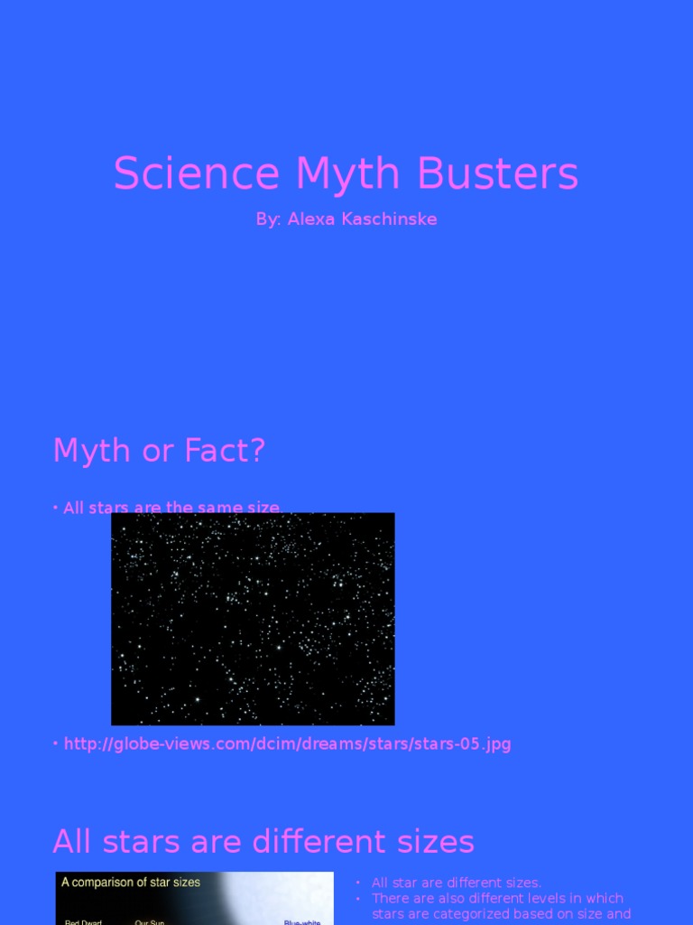 Science Myth Busters | PDF