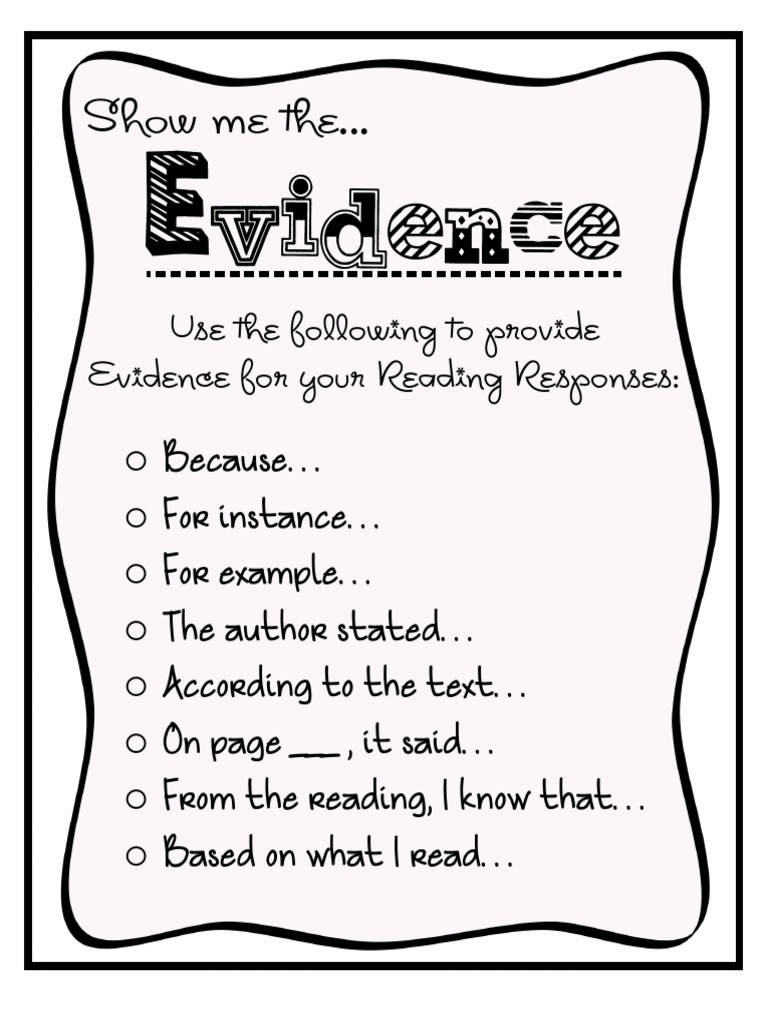 Evidence Poster | PDF