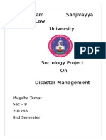 SST Class9 Disaster Management Project | PDF | Flood | Emergency Management