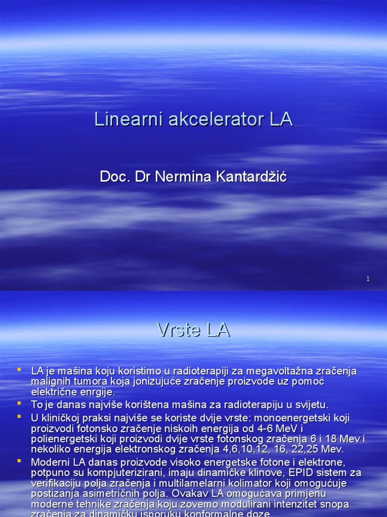 9.linearni Akcelerator LA | PDF