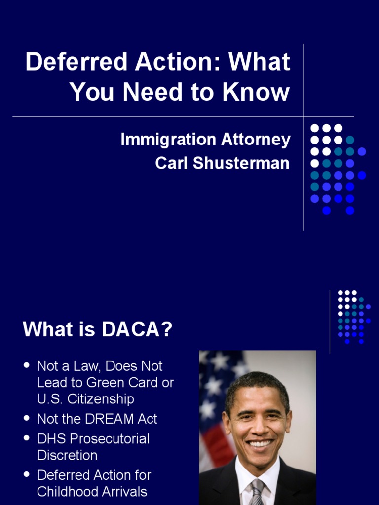 DACA Application Guidelines and Eligibility | PDF | Social Science | Law