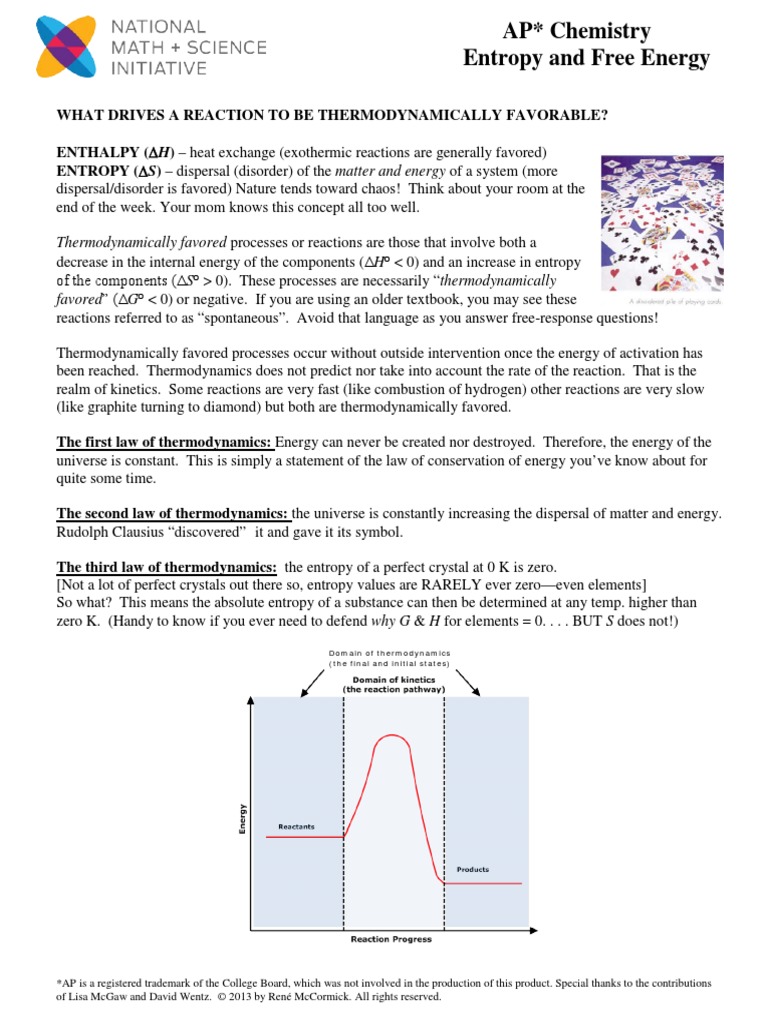 8 2 Problem Set | PDF | Gibbs Free Energy | Chemical Equilibrium