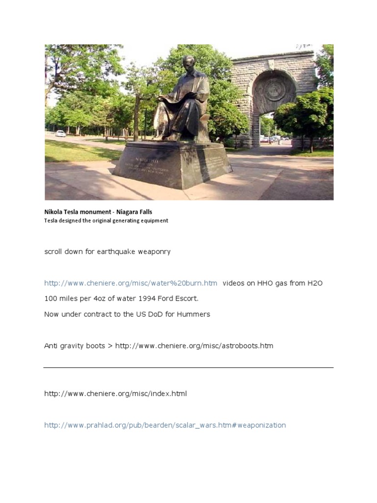 Tesla Howitzer and Scalar Weaponry - Earthquakes | PDF | Tanks | Speed ...