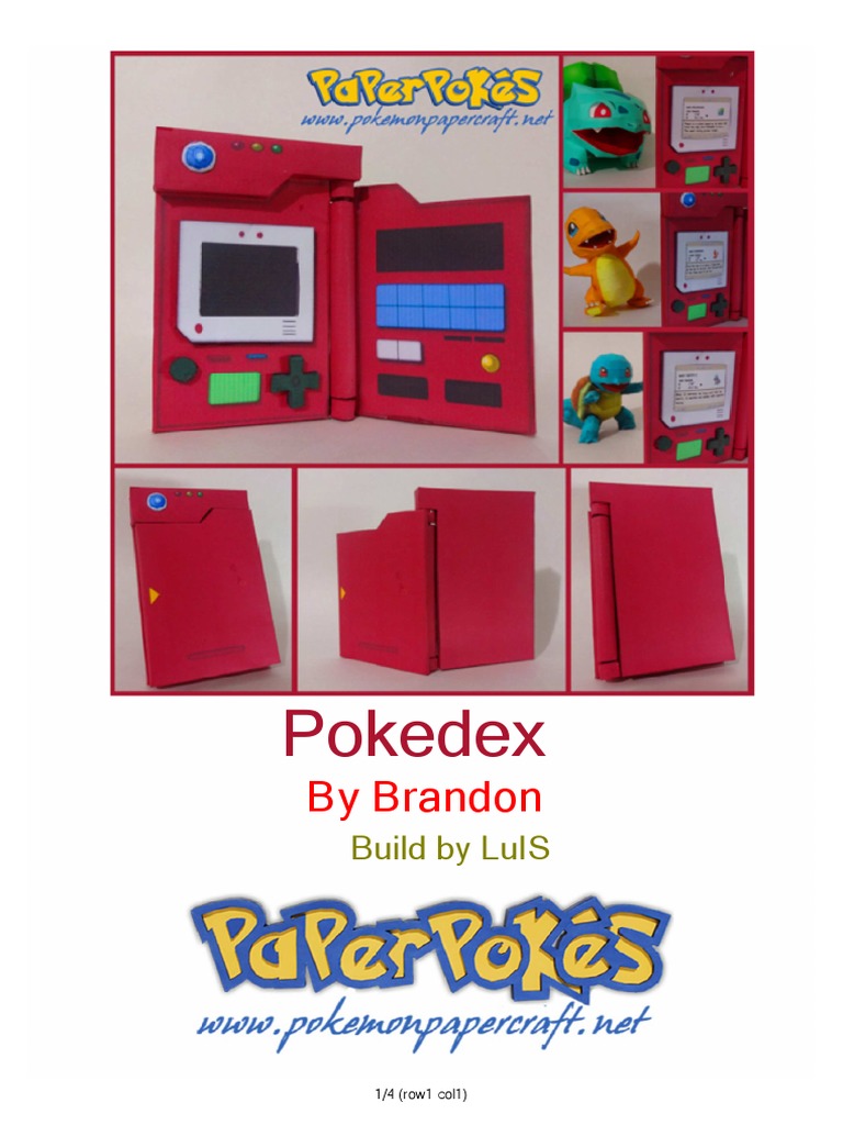 Pokedex A4 Lineless | PDF | Home & Garden