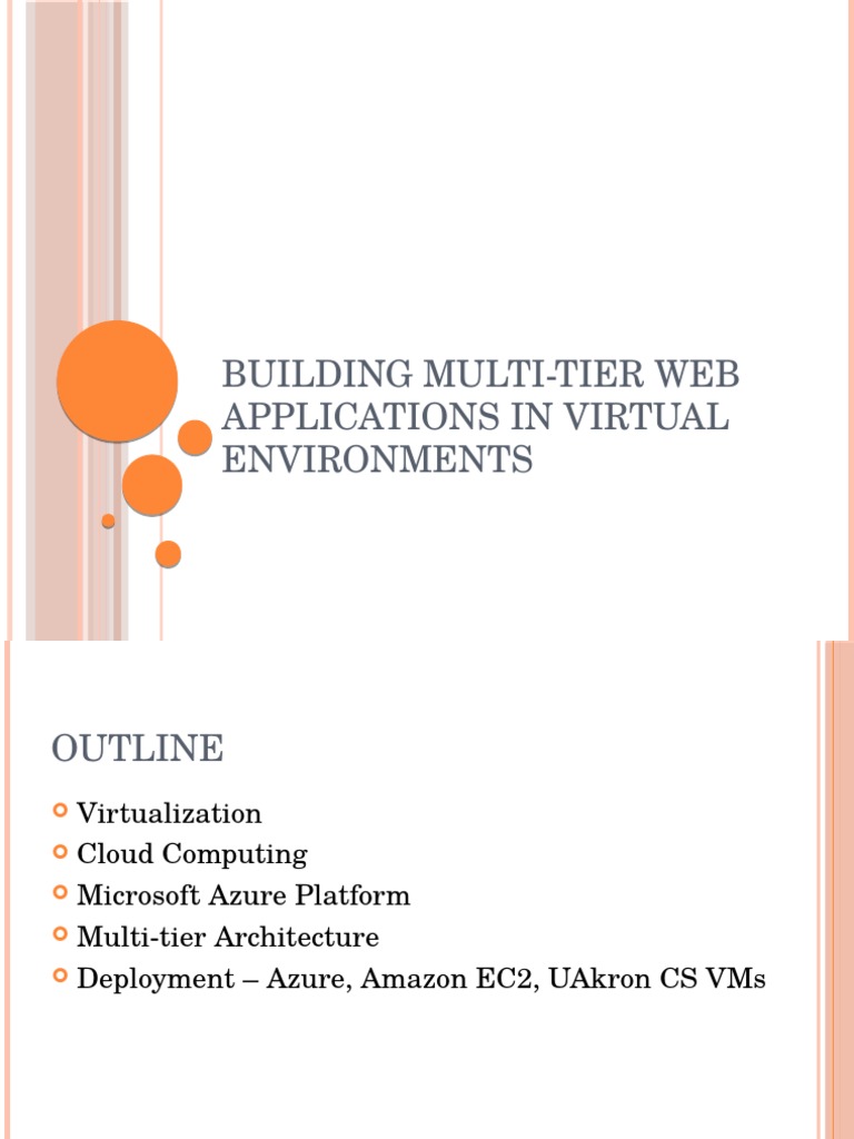 Building Multi-Tier Web Applications in Virtual Environments | Download Free PDF | Virtual ...