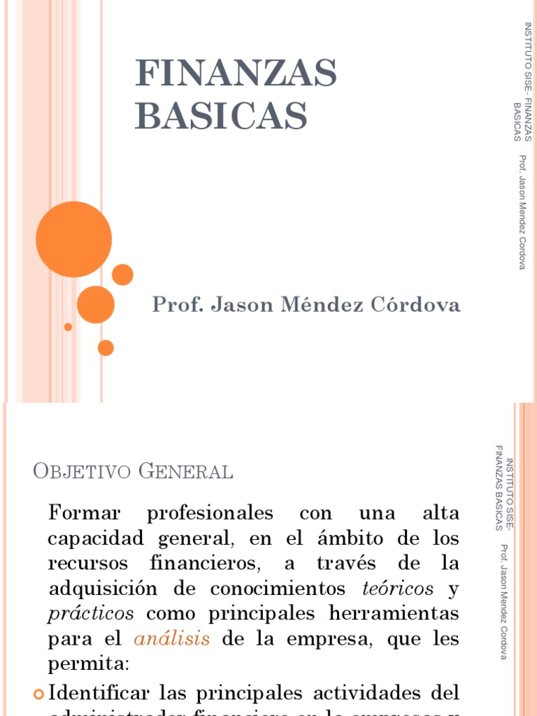 Finanzas Basicas 2015 | PDF | Capital de trabajo | Dinero