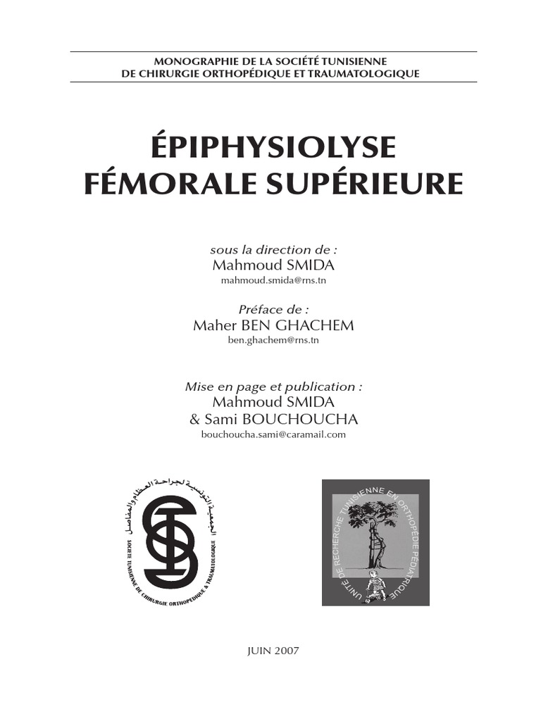 Epiphysiolyse Fémorale Supérieure (SOTCOT 2007) | PDF | Cartilage | Os