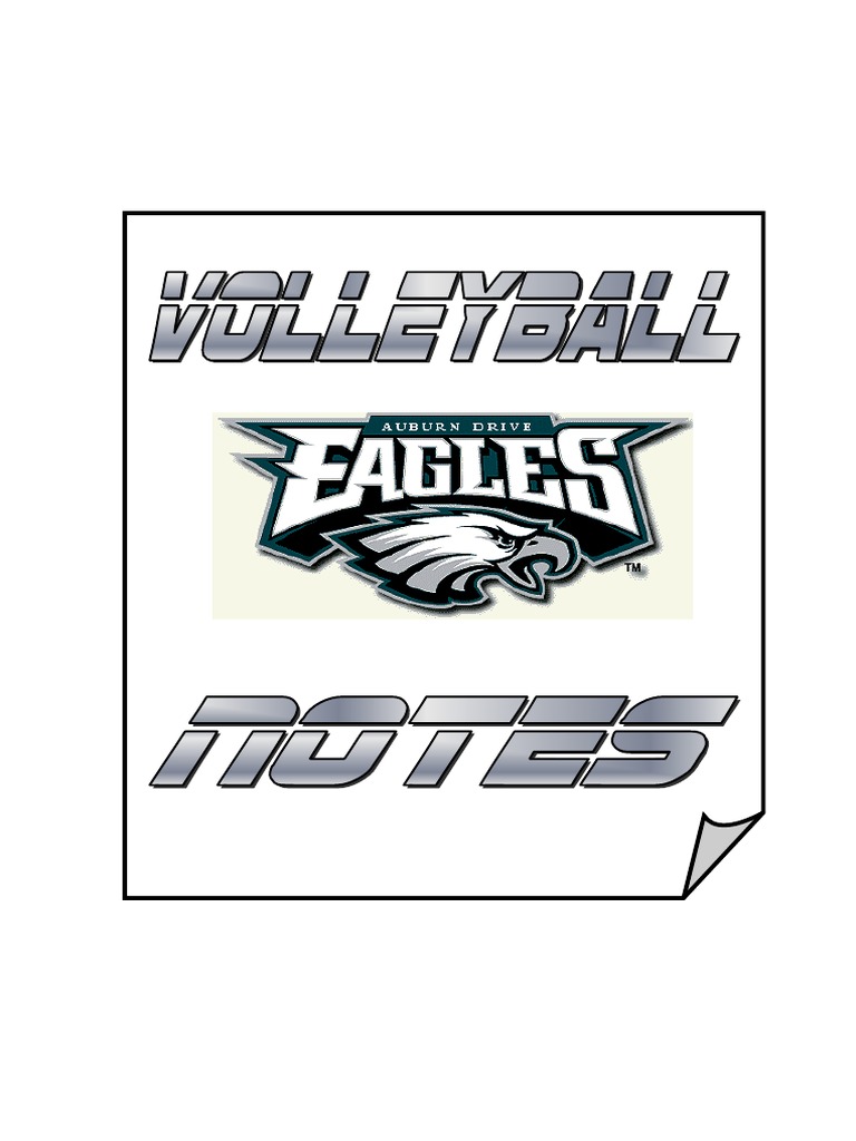 Volleyball Notes | PDF | Volleyball | Leisure