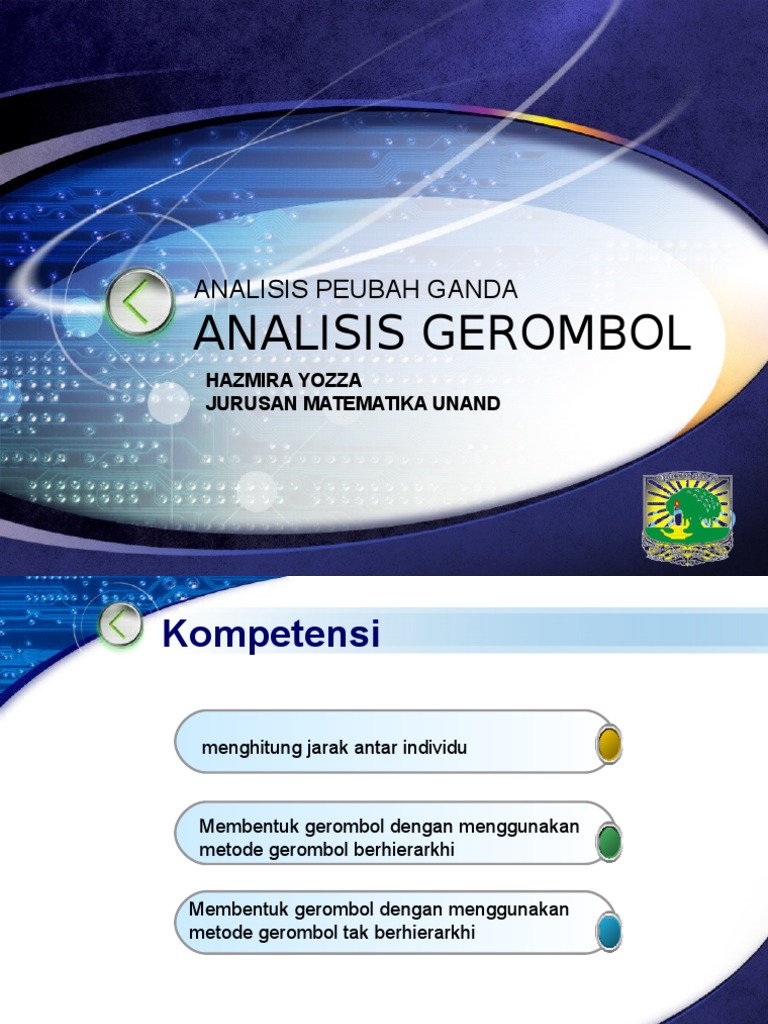 Analisis Gerombol | PDF