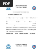 Student Conduct & Attendance Certificate | PDF