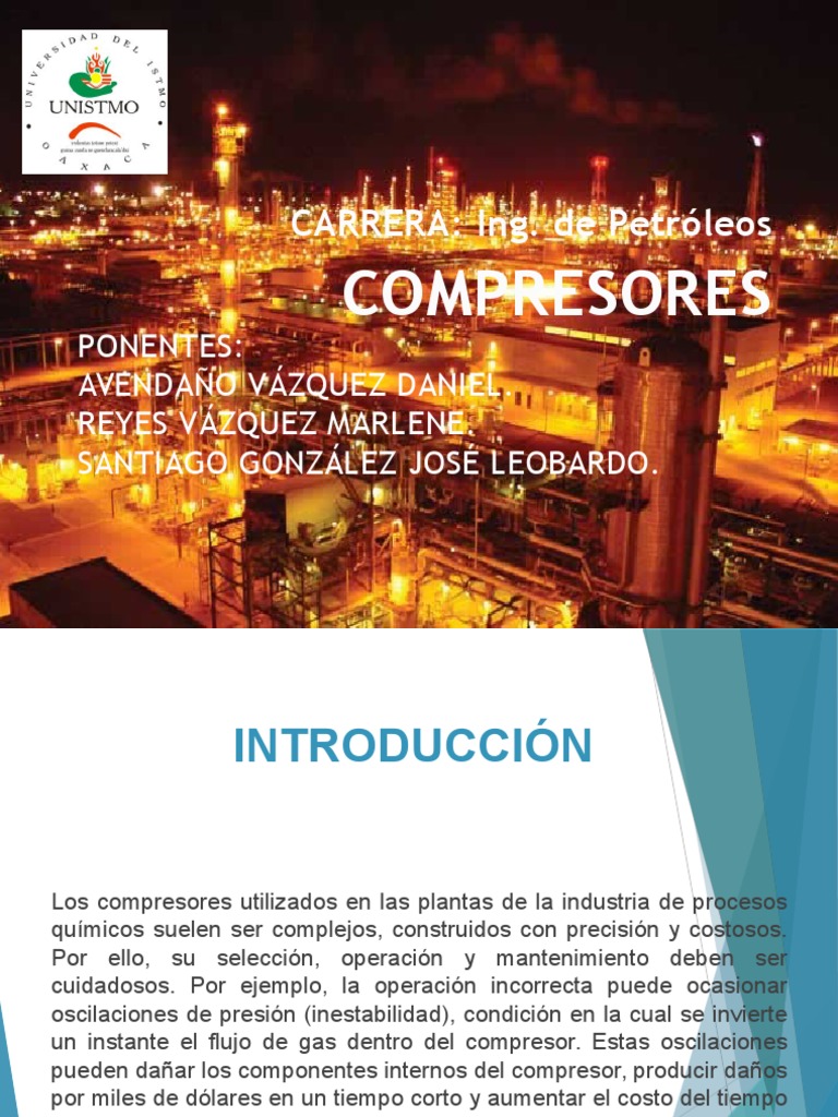 Clasificación de Compresores | PDF | Pistón | Bomba