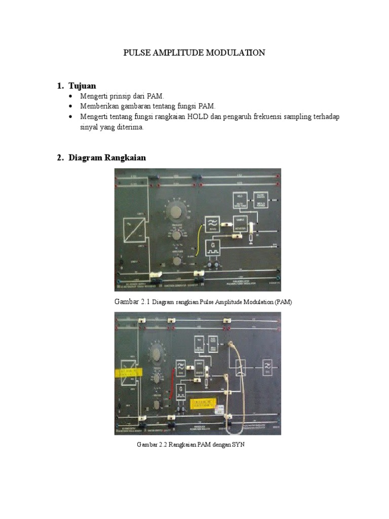 Pulse Amplitude Modulation | PDF