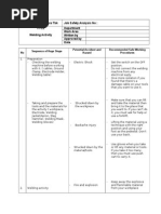 JSA FOR Using The Hand and Power Tools - 2 | PDF | Tools | Equipment