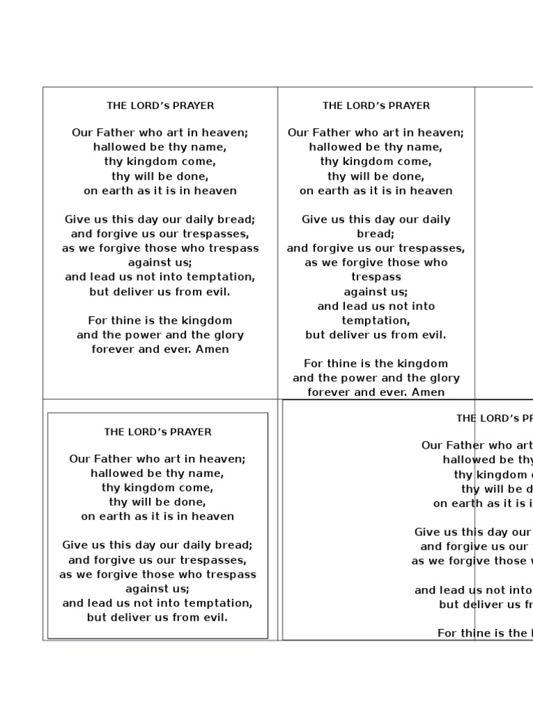 The Lord's Prayer for Believers | PDF