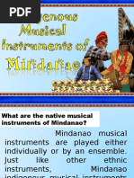 The Musical Instruments of Mindanao | PDF | Musical Instruments ...