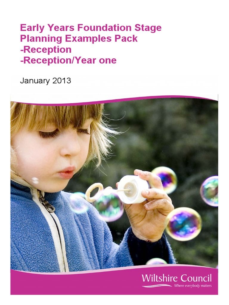 Eyfs Planning Examples Pack | PDF | Literacy | Educational Assessment