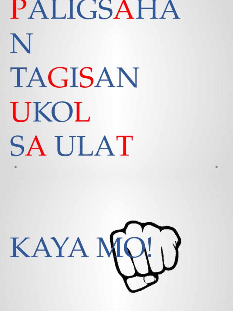 Paligsahan Quiz Bee | PDF