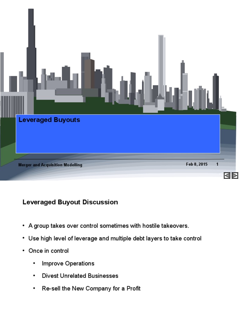 LBO Guide: Leveraged Buyouts Explained | PDF | Leveraged Buyout ...