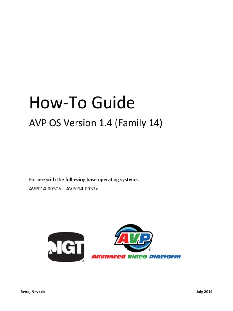 AVP How To Guide | PDF | Domain Name System | Computer Network