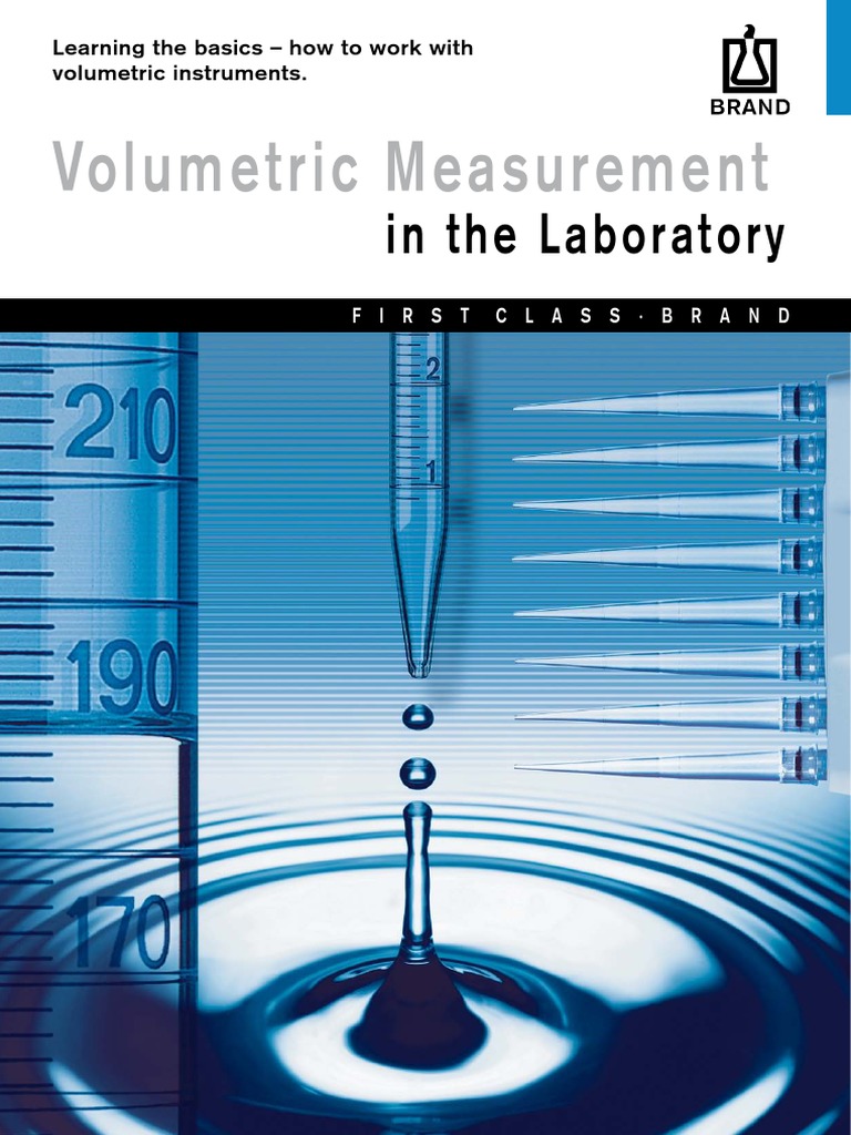 Volumetric Measurement in the Laboratory | Titration | Density