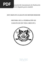 Biografía Raúl Rizo | PDF | Kárate | Artes marciales del este asiático