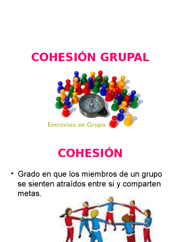 Cohesión Grupal | PDF