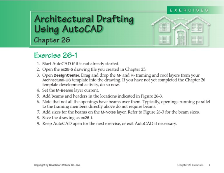 AutoCAD for Architectural Drafting | PDF | Teaching Methods & Materials ...