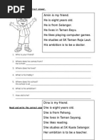 My Family 2ND Grade | PDF