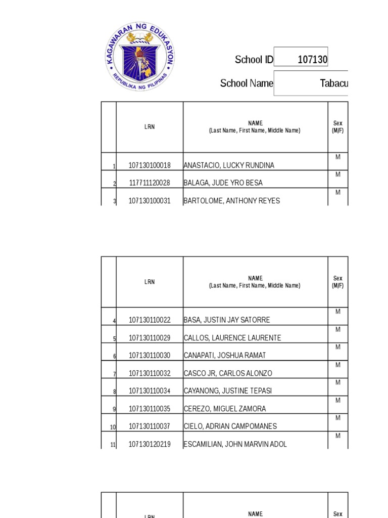 School Forms Grade III 014 - Copy | High School Dropouts | Identity ...