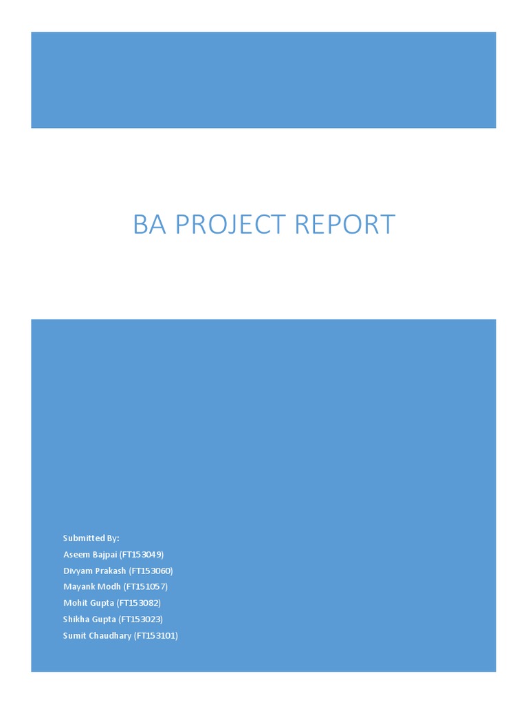 BA Project Group33 | PDF | Job Satisfaction | Employment