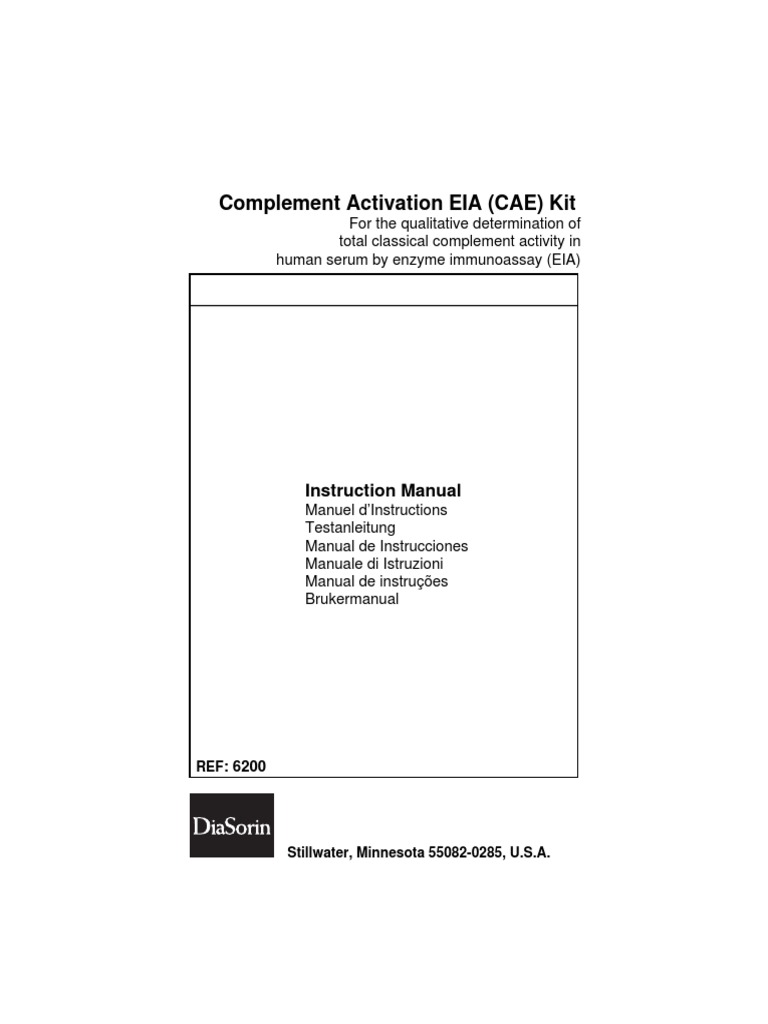 CH50 | PDF | Complement System | Reference Range