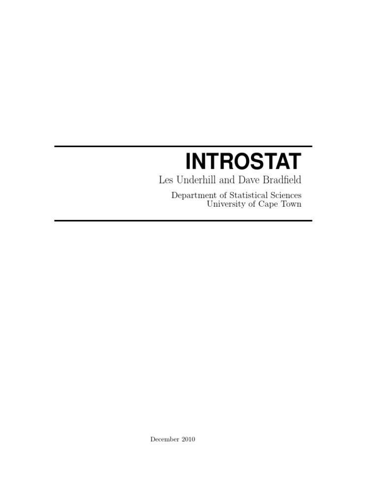 IntroSTAT: Applied Stats for Business | PDF | Statistics | Histogram