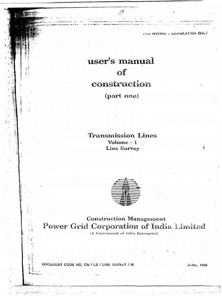 PowerGrid - Transmission Lines - Line Survey | PDF