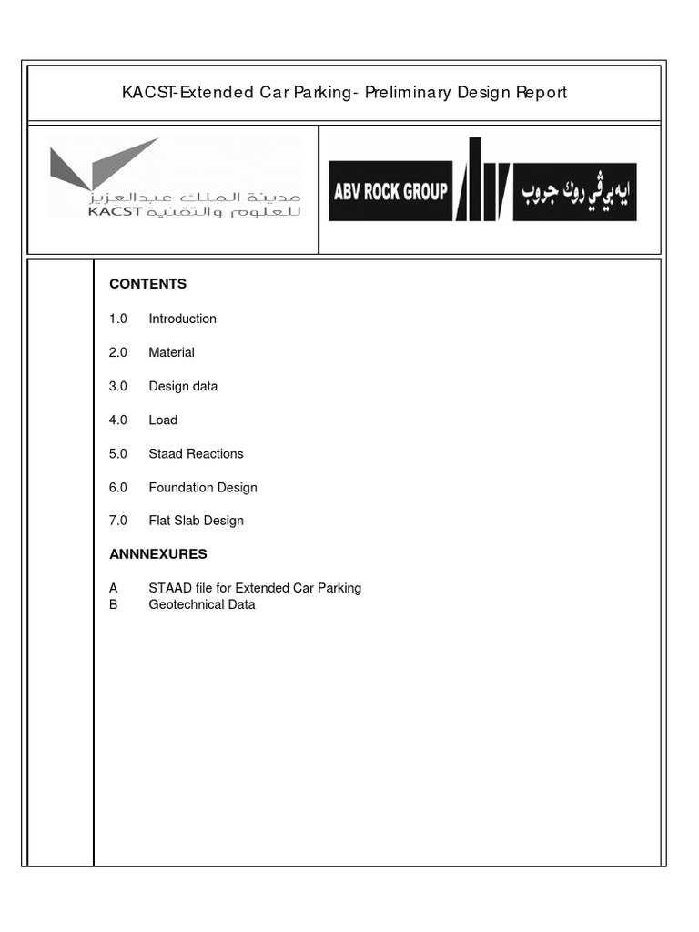 Car Parking Report - Page1 | PDF | Computers