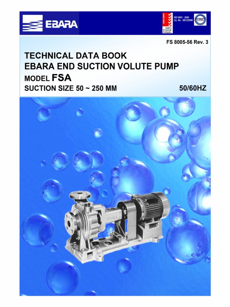 Ebara Pump Bilge | PDF