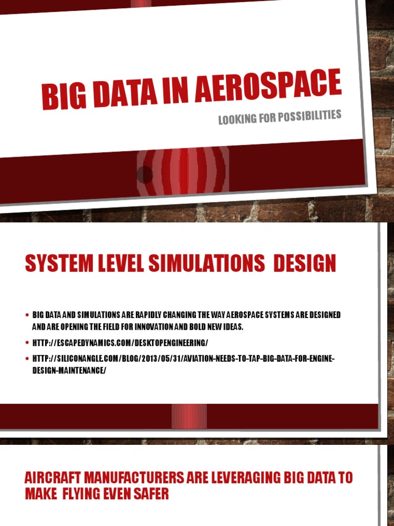Big Data Transforming Aerospace Design | PDF