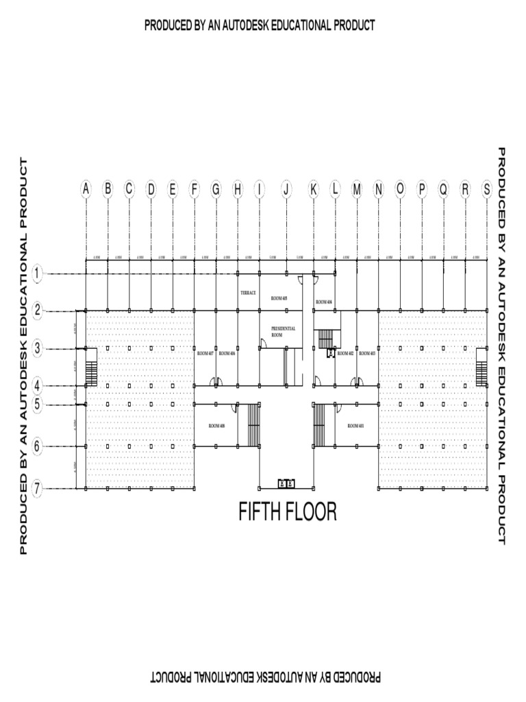 Fifth Floor Room Layout Plan | PDF