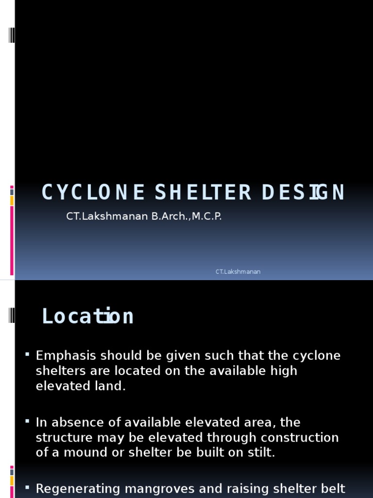 Cyclone Shelter Design | PDF | Brick | Toilet