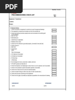 Concrete Mixer Machine Checklist Final | PDF