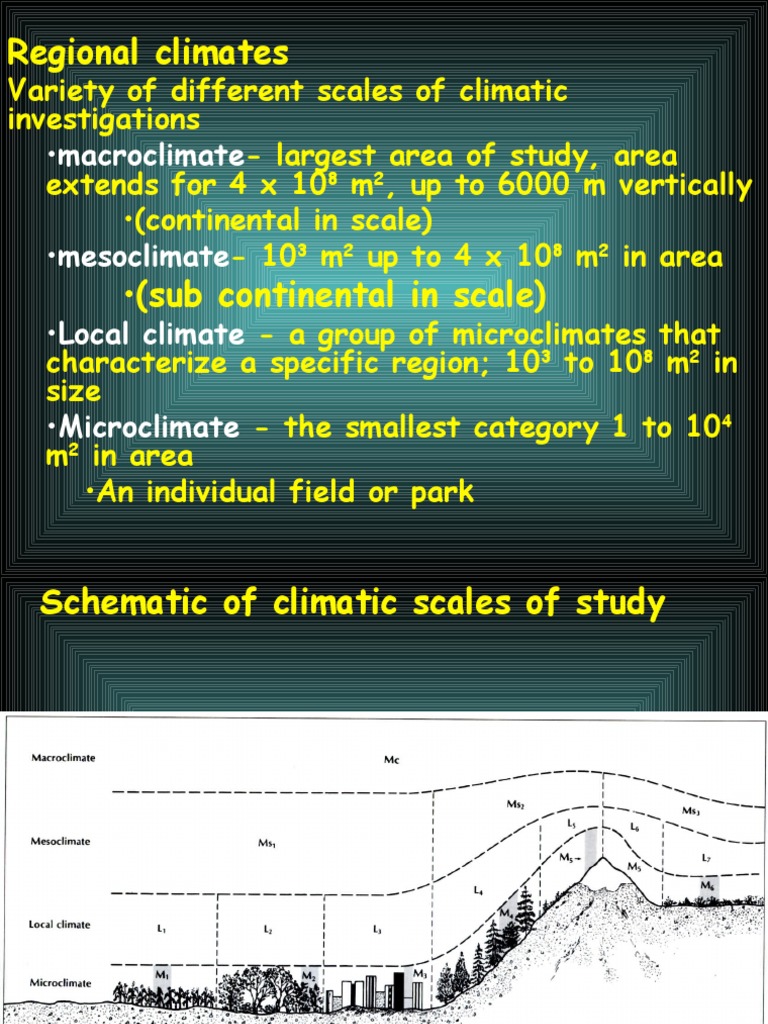 Regional Climates: - (Sub Continental in Scale) | PDF | Climate ...