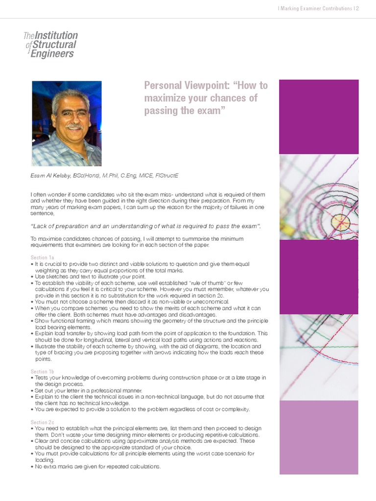 Personal Viewpoint: "How To Maximize Your Chances of Passing The Exam ...