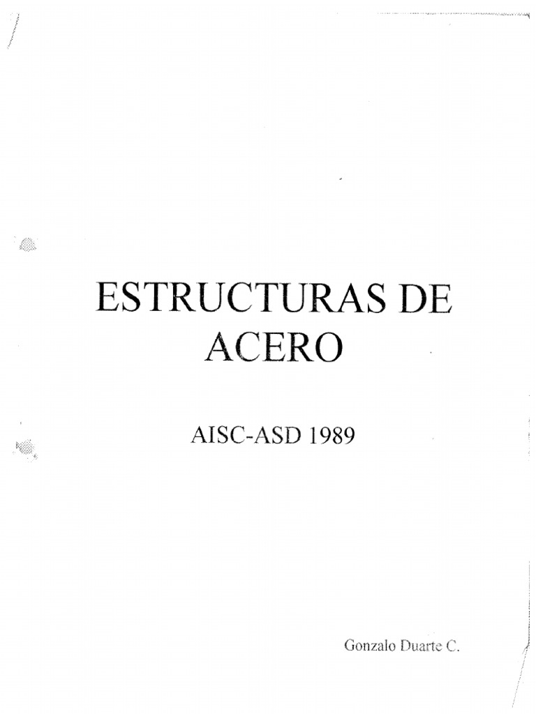 Estructuras de Acero AISC ASD 1989 | PDF