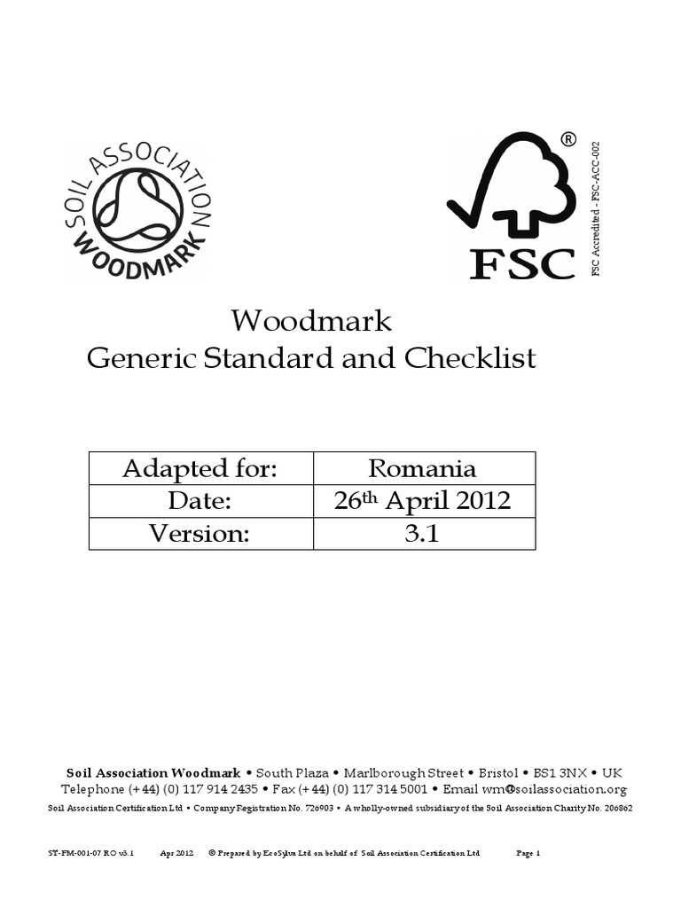 Standard FSC V 3.1 An 2012 | PDF | Forest Stewardship Council ...