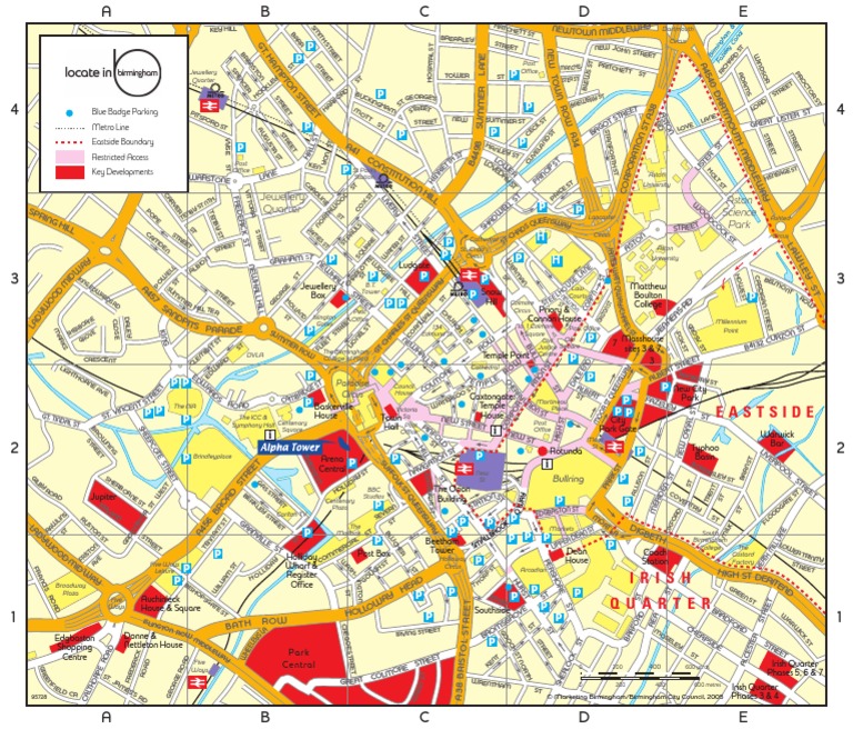 Birmingham City Centre Map | PDF