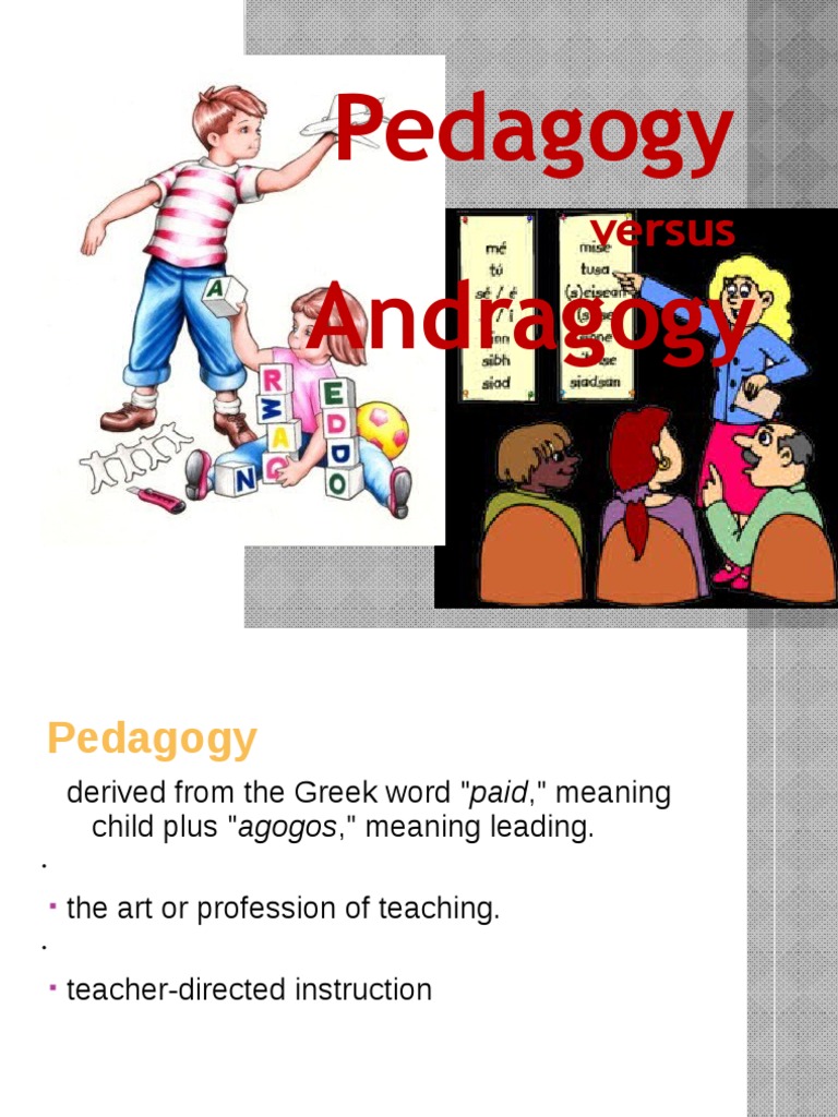 Pedagogy vs. Andragogy Explained | PDF | Pedagogy | Change