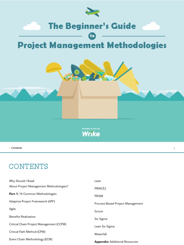 The Beginners Guide To Project Management Methodologies | PDF | Scrum ...